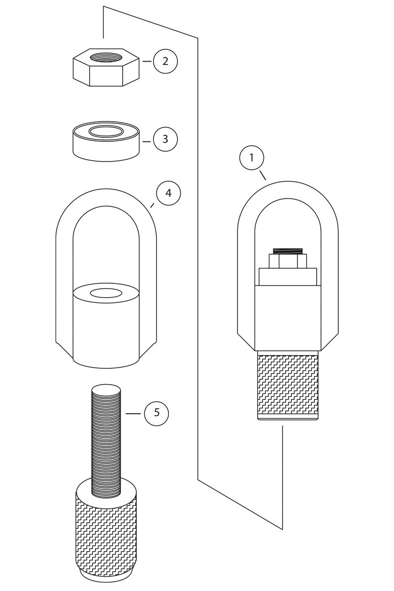 NWJ Pin Hoisting Plug